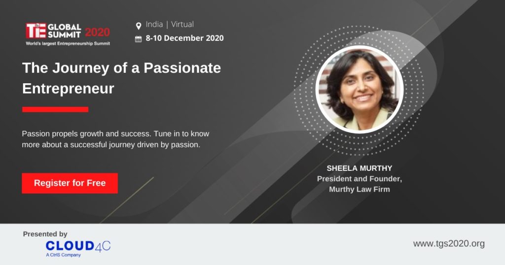 Sheela Murthy as Keynote Speaker at TiE Global Summit - Murthy Law Firm ...